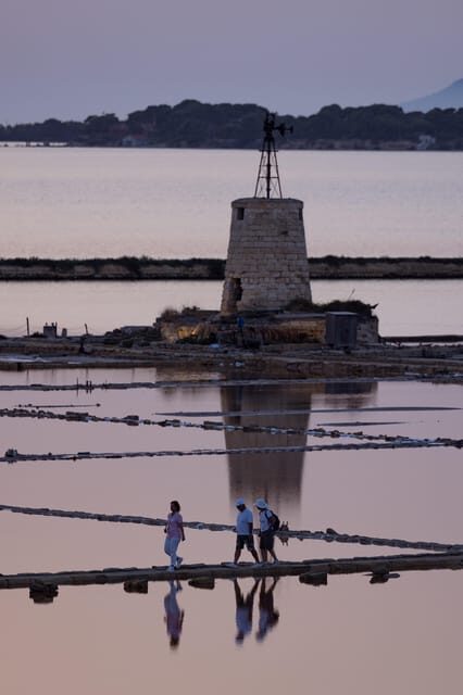 Marsala: Guided Salt Pans Walk Tour with Windmill Visit - Visiting the 16th Century Windmill