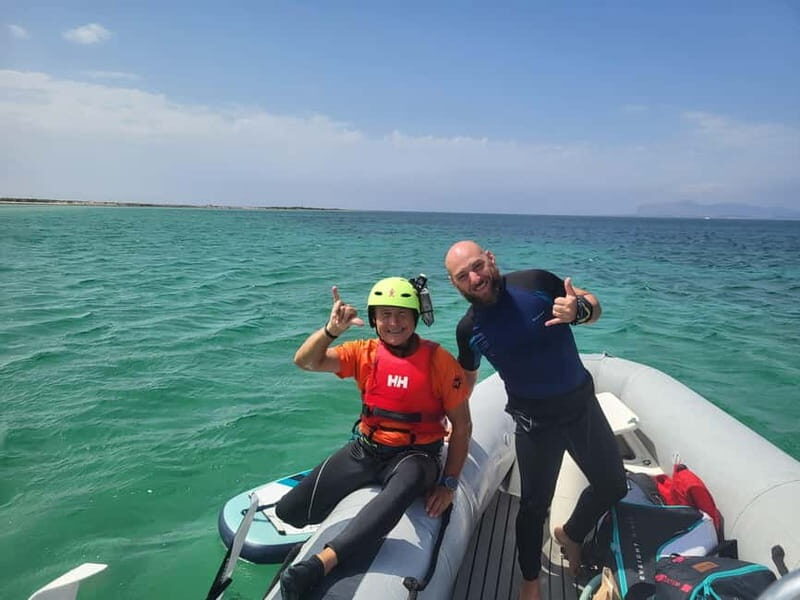 Marsala: Wingfoil Lesson with Boat Ride - Key Points