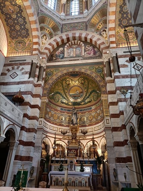 Marseille - Cassis Full-Day Tour - Ascending to New Heights: Basilique Notre Dame de la Garde