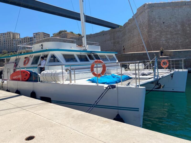 Marseille: Frioul Archipelago Catamaran Cruise with Lunch - FAQs
