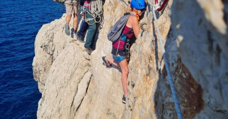Marseille : Via Ferrata in the calanque of Sormiou - Key Points