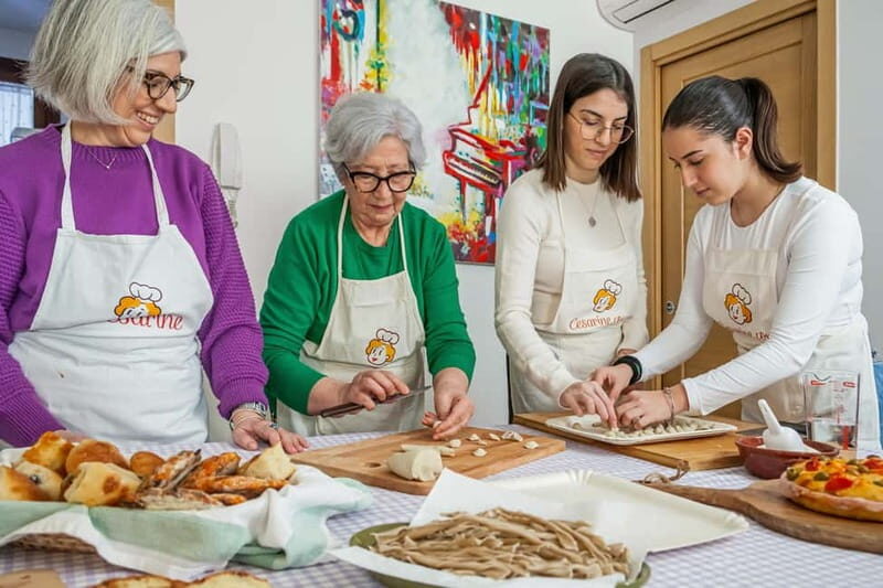 Martina Franca: Walking Tour and Cooking Class with Wine - The Meal and Wine Pairing