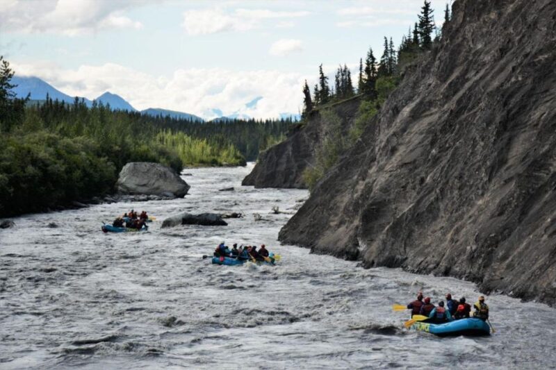 Matanuska Glacier Lions Head Whitewater Rafting - Starting Point and Transportation