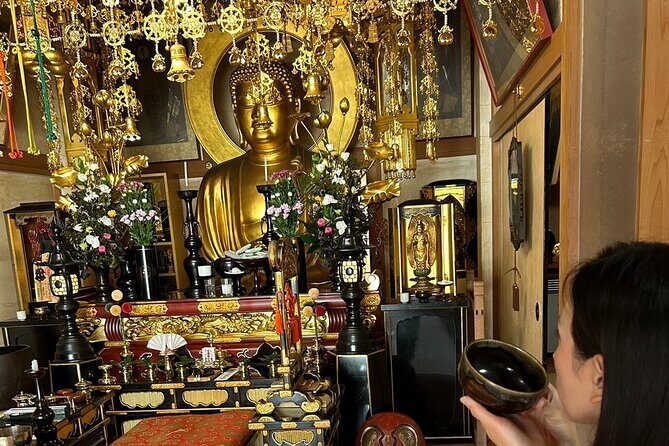 Matcha Experience at a Japanese temple with audio guide - Key Points