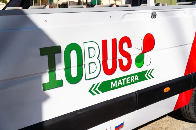 Matera: Open Top Bus Tour with Entrance to Casa Grotta - The Experience of the Bus Ride