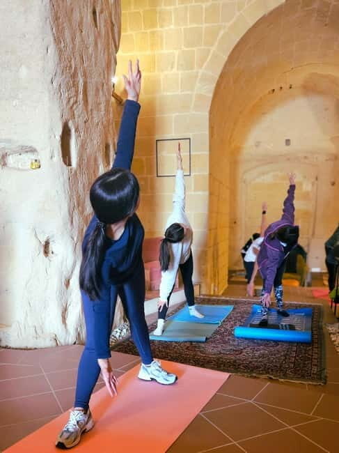 Matera: Yoga session in a Sassi cave with Breakfast - The Experience in Detail