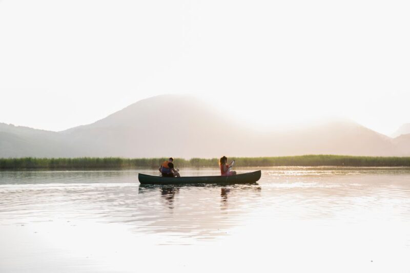 Matese Regional Park: canoe excursion with sunset aperitif - A Natural Feast for the Senses