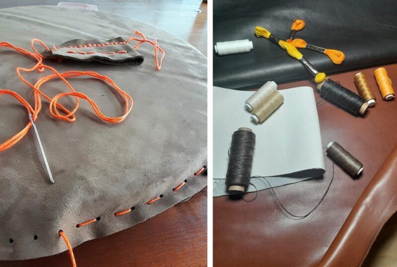 Matosinhos, Porto: Leather Side-Table Workshop - 11 Dec - Practical Details and Tips
