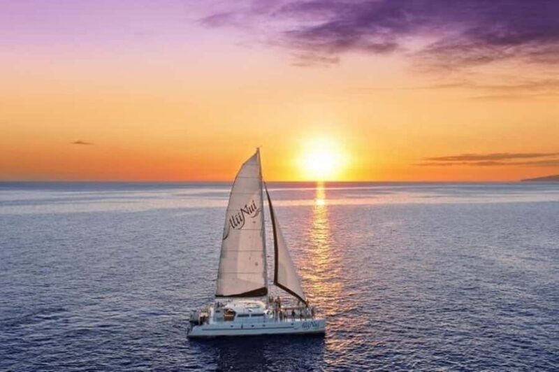 Maui: Alii Nui Luxury Catamaran Day's End Sunset Sail - Key Points