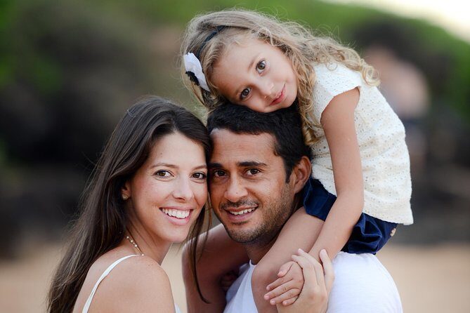 Maui Family and Couple Beach Photo Session - The Quality and Value of the Photos