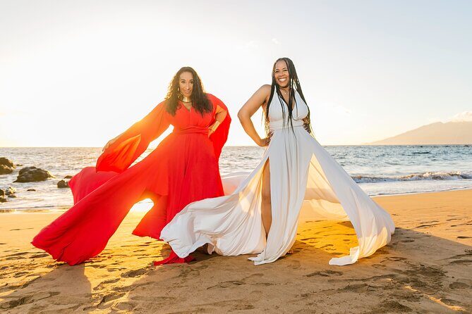 Maui Hi Flying Dress Private Photoshoot Experience - The Photography and Editing