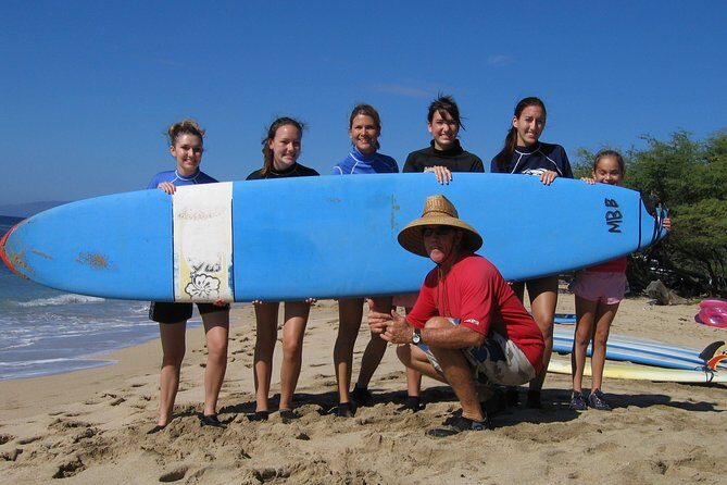 Maui Surf Instruction 101 at Kalama Beach in Kihei - What to Expect from the Maui Surf Instruction 101 Tour