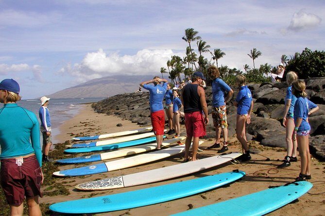 Maui Surf Instruction 101 at Kalama Beach in Kihei - The Itinerary in Detail