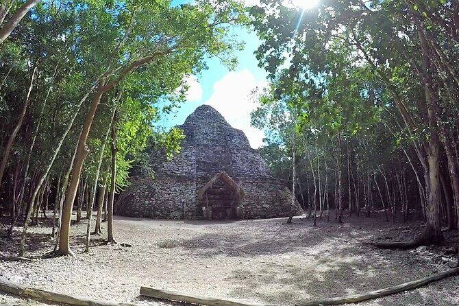 Maya Adventure from Cancun Coba and Tulum Ruins with Cenote swim - The Guided Element