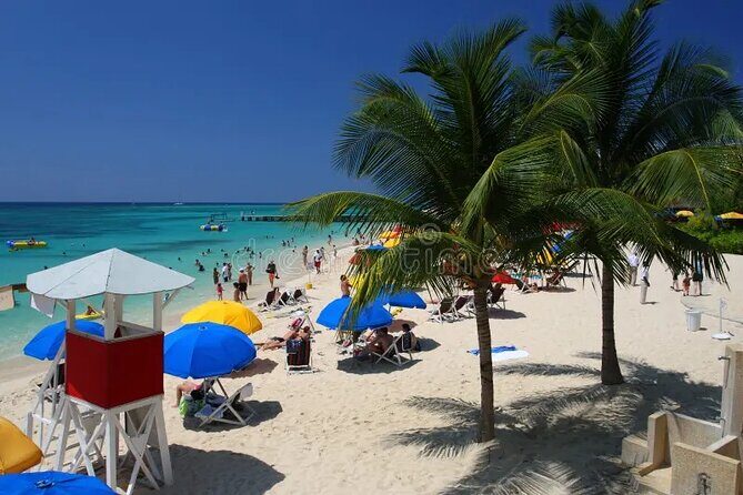 MBJ Airport Arrival and Private Transfer with Beach Stop - Key Points