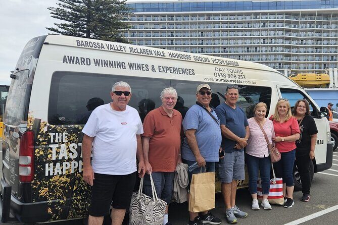 McLaren Vale and Hahndorf Cruise Ship Pickup - Key Points