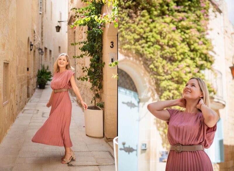 Mdina Professional Photoshoot 45 min over 70 digital Photos - Exploring the Mdina Professional Photoshoot: A Practical Guide for Travelers