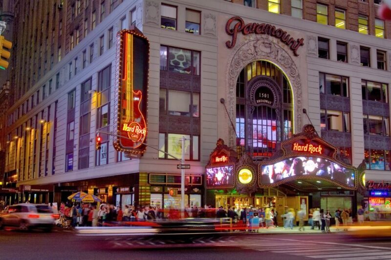Meal at Hard Rock Cafe New York Times Square - Why a Meal at Hard Rock Cafe Makes Sense