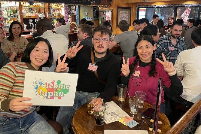 Meet Locals and Japanese Speaking Experience at British Pub Osaka - Key Points