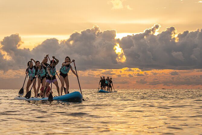 MEGA 8-Person Stand-Up Paddleboard Rental in Tanjung Aru - Key Points