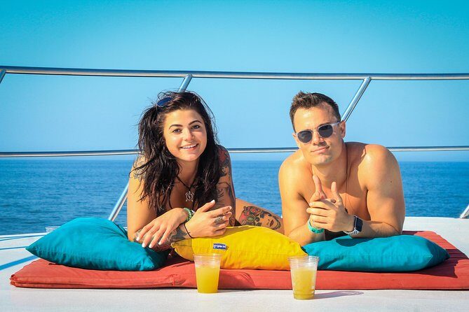 Mega Yacht ALL INCLUSIVE Yelapa Waterfall & Snorkeling Adventure - The Lunch and Relaxing Cruise Back