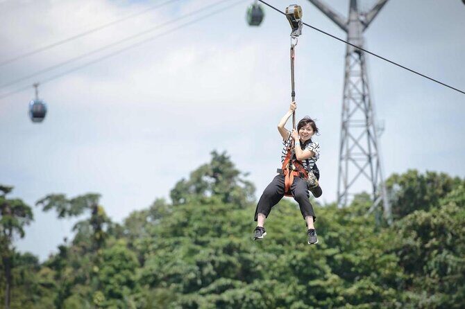 MegaZip Adventure Ride Jungle Beach & Sea Experience |Singapore - The Sum Up
