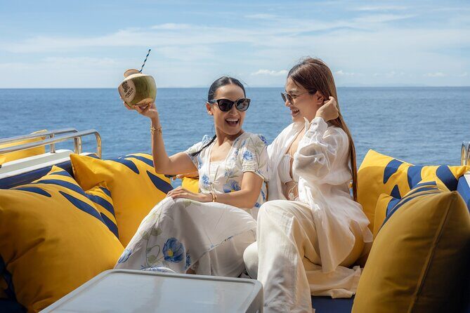 MEKA Catamaran White & Glow Sunset Party  Festive Season Krabi - Onboard Experience: Atmosphere and Amenities