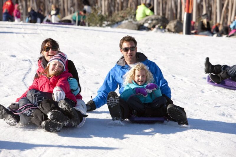 Melbourne: Lake Mountain Snow Guided Tour - Getting There: An Easy Commute with Scenic Drive