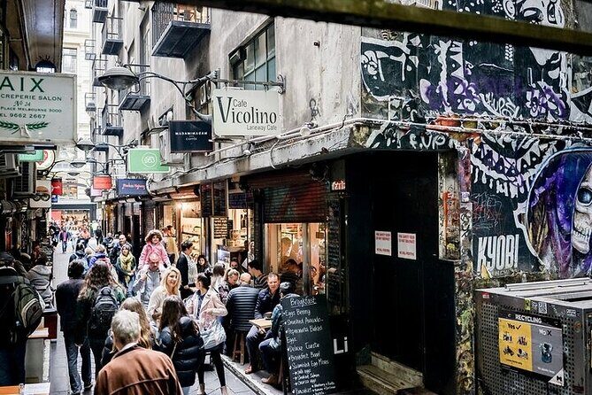 Melbourne Private Bites and Sights with Skydeck Entrance - Street Art: The City’s Open-Air Gallery