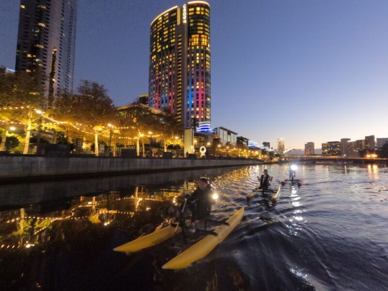 Melbourne: Yarra River Twilight Waterbike Tour - What’s Included and What to Consider