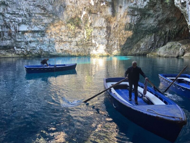 Melissani lake - Myrtos beach swimming - The Sum Up