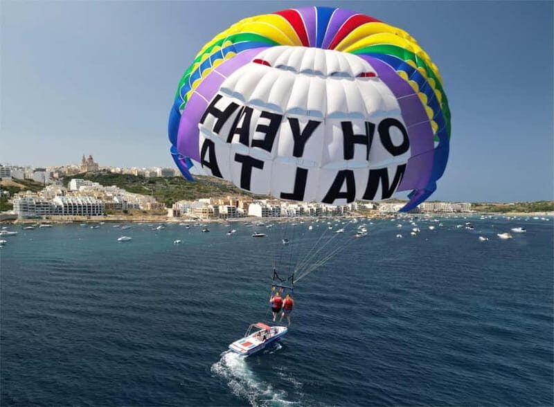 Mellieha Bay: Parasailing - An Introduction to the Tour