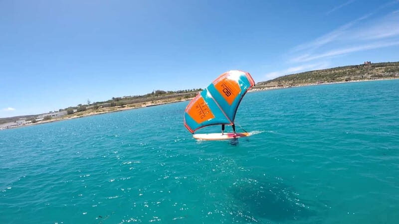 Mellieha Bay: Wing Foiling Lesson - Moving into Foiling