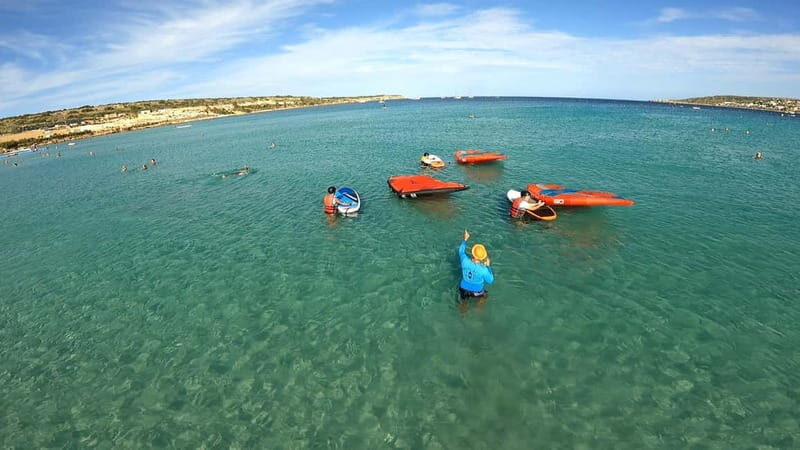 Mellieha Bay: Wing Foiling Lesson - Safety and Equipment