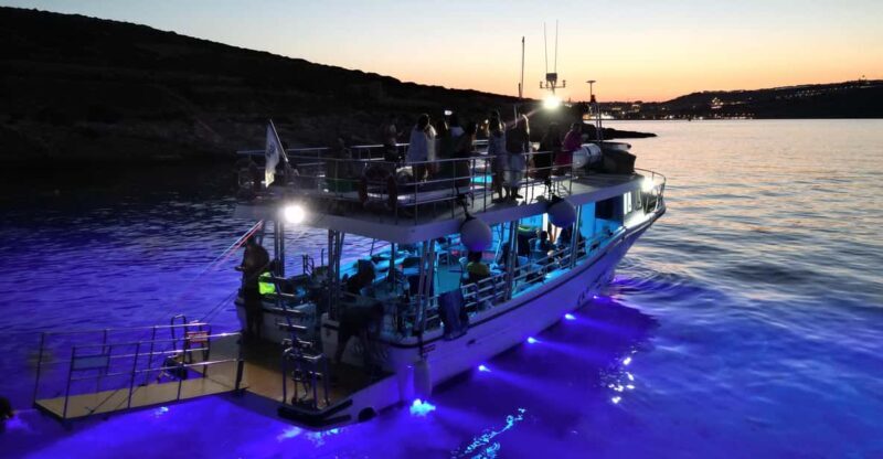 Mellieha: Two Bay Evening Cruise Including The Blue Lagoon - Whats Included and Whats Not