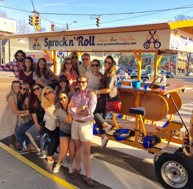 Memphis: Guided Bar Crawl on a Pedal Bike - An Inside Look at the Memphis Pedal Bike Bar Crawl