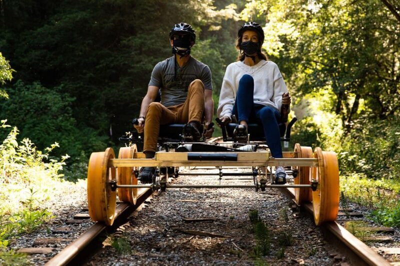 Mendocino County: Moonlight Railbike Tour - Frequently Asked Questions
