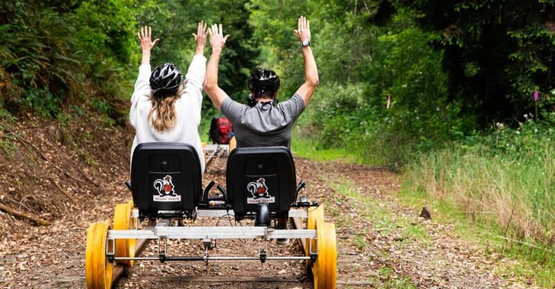 Mendocino County: Railbiking Tour Along the Noyo River - An In-Depth Look at the Railbiking Adventure