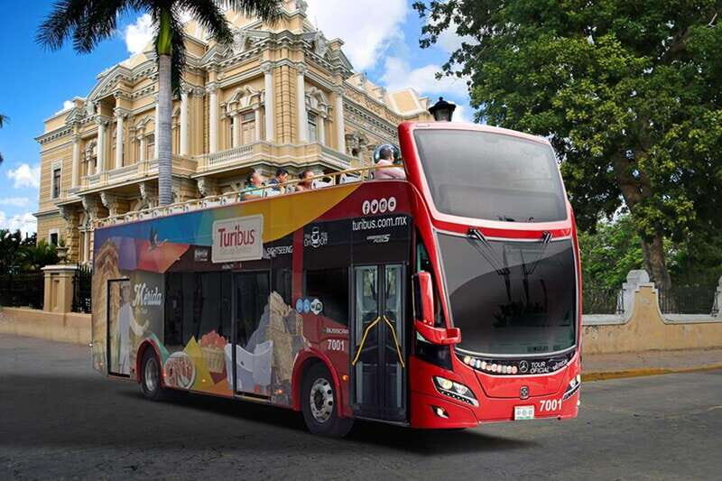 Mérida: Panoramic Sightseeing Tour Bus Ticket with 2 Routes - Key Points