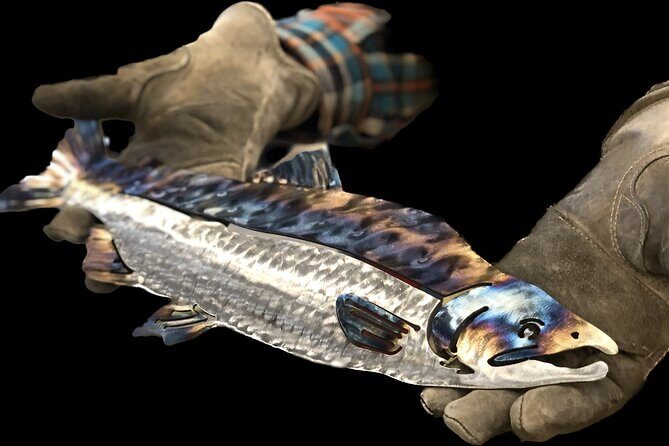 Metal Art Class Experience in Sitka - The Experience of Making Your Own Marine Art