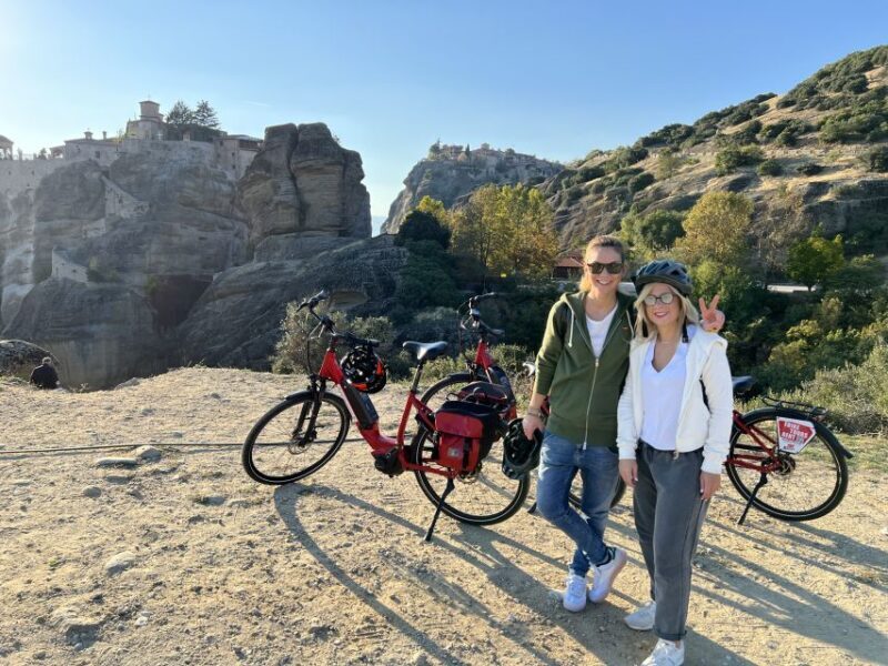 Meteora: E-Bike Epic Sunset Tour With Local Guide & Drink - Practical Tips for Travelers