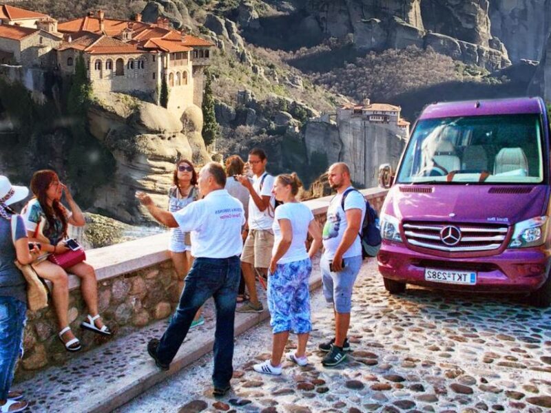 Meteora: Panoramic Morning Small Group Tour with Local Guide - Visiting Iconic Monasteries