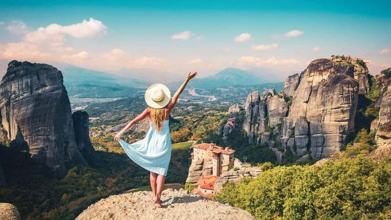 Meteora Self-guided bike tour with multilingual audio guide - Key Points