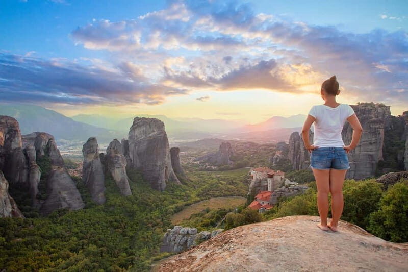 Meteora: Sunset Small Size Tour with Monastery & Caves visit - A Deep Dive into the Meteora Sunset Tour