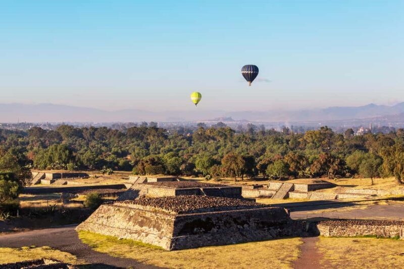 Mexico City: Fly over the impressive pyramids of Teotihuacan in a hot air balloon - The Sum Up