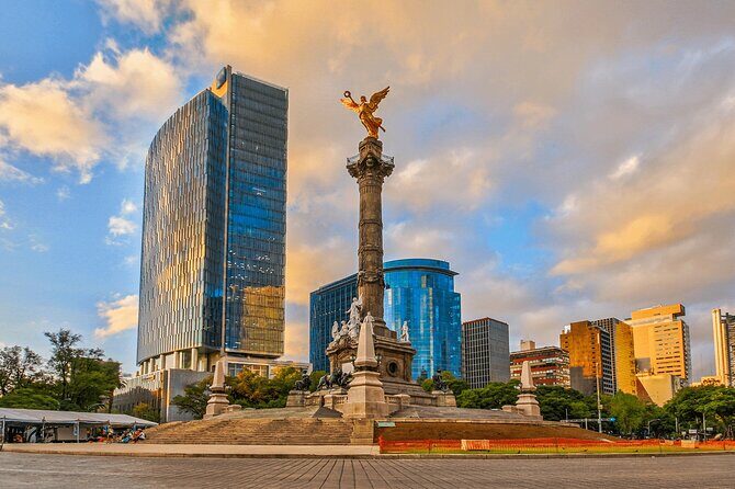Mexico City Tour and Museum of Anthropology - The Monument to the Revolution and Historic Parks