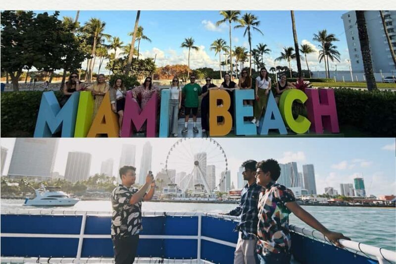 Miami: 5-in-1 City Tour and Biscayne Bay Boat Cruise - Key Points
