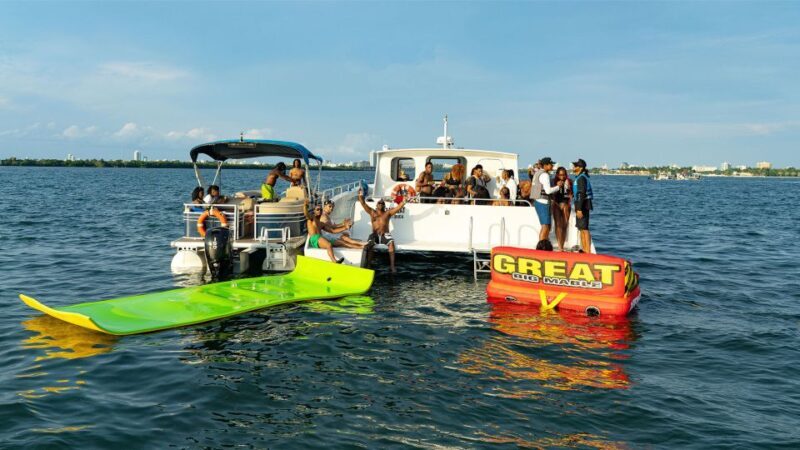 Miami: Adventure Cruise with Jetski, Tubing, and Drinks - Discover Biscayne Bay on a Catamaran
