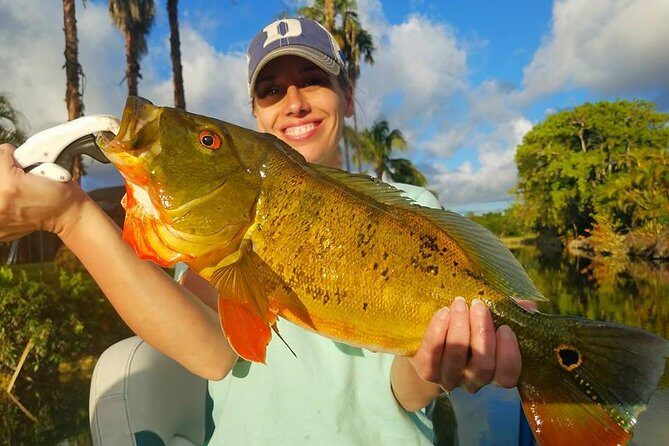 Miami Airport Lakes Peacock Bass Fishing Trip (1 to 4 ppl) - FAQ