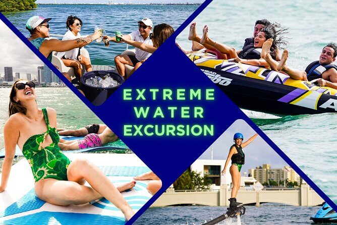 Miami: Aqua Excursion (Flyboard + Tubing + Boat Tour) - Anchoring in Biscayne Bay